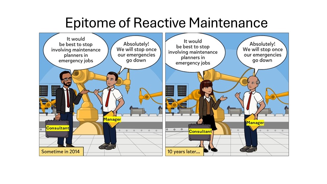Epitome of Reactive Maintenance | MaintCons